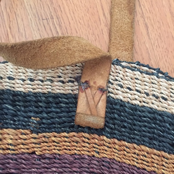 Vintage | Bags | Vintage Jute Bag | Poshmark
